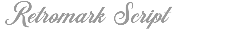 Cursive standard Font